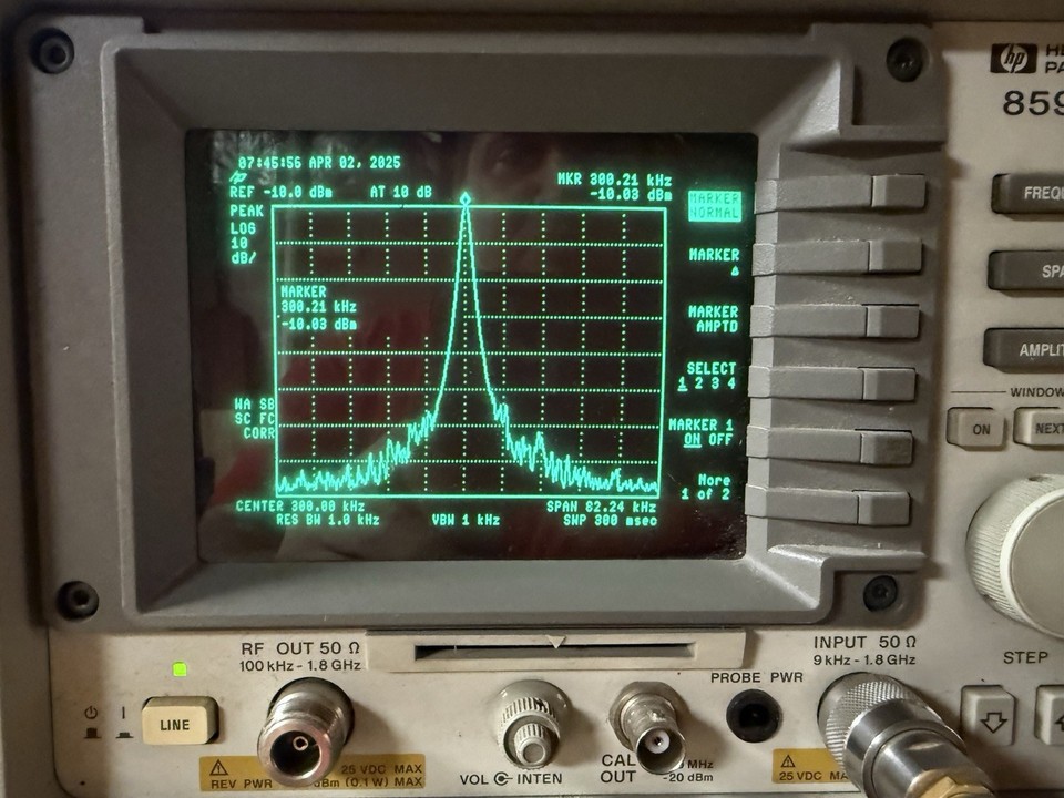 HP / Agilent 8591E 1.8GHz Spectrum Analyzer With Tracking Generator ...