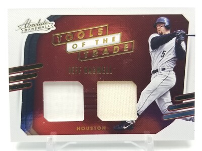 2021 Panini Absolute JEFF BAGWELL Tools of the Trade Game Used Dual ...