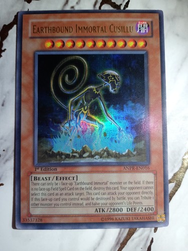 Earthbound Immortal Cusillu 1st. Edition Ultra Rare Yu-Gi-Oh! ANPR ...