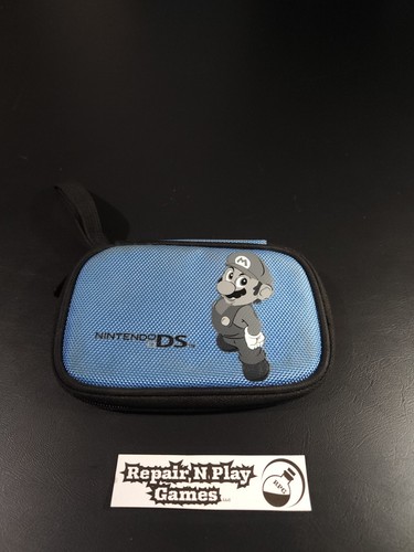 OEM Nintendo DS Lite Travel Case (Blue and Mario) | eBay