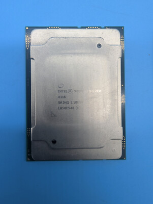 INTEL XEON 12 CORE CPU SILVER 4116 16.5MB 2.10GHZ - SR3HQ | eBay Australia