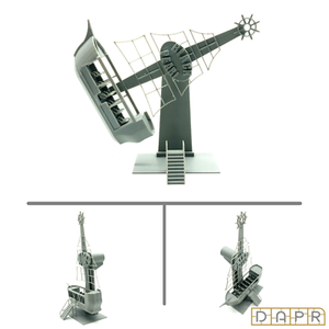 DAPR-N Gauge Model Railway Scenery Kit - Motorised Inverted Ship ...