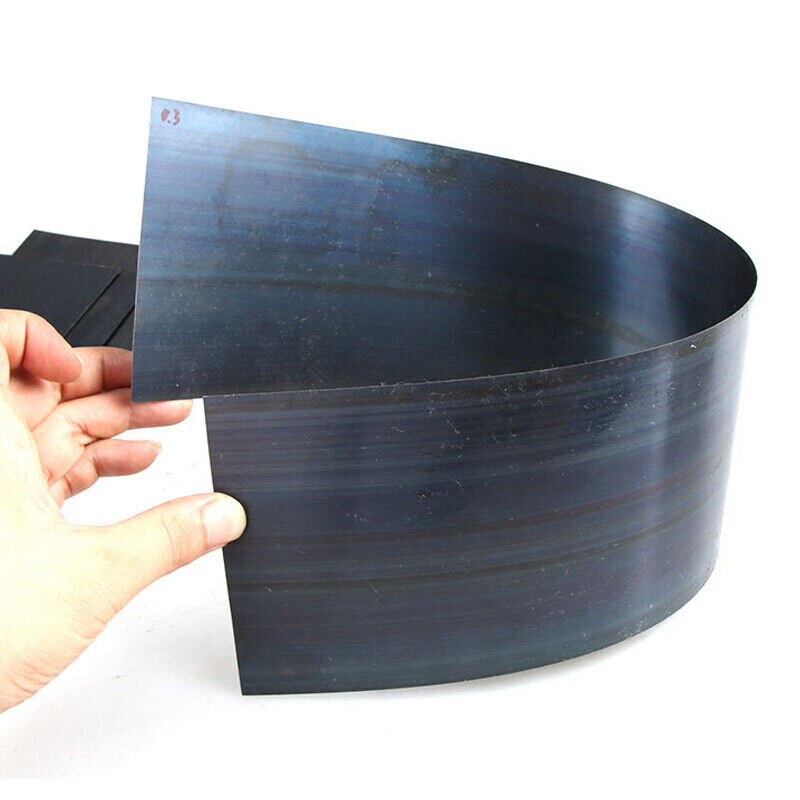 65MN Federstahl Platte Blech 0.1mm-5mm Stärke 100mm -500mm Breit, Alle ...