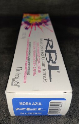 Nutrapel RBL Rebel Color Semi Permanent Blueberry 3.04oz | eBay