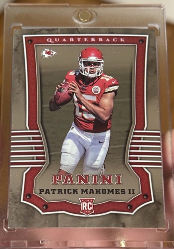 2017 Panini Patrick Mahomes Shining Armor Rookie Parallel #104💎NM (See ...
