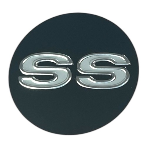 (Set/4) Chrome SS Wheel Center Caps For 1969-1970 Chevelle (SS Mag ...