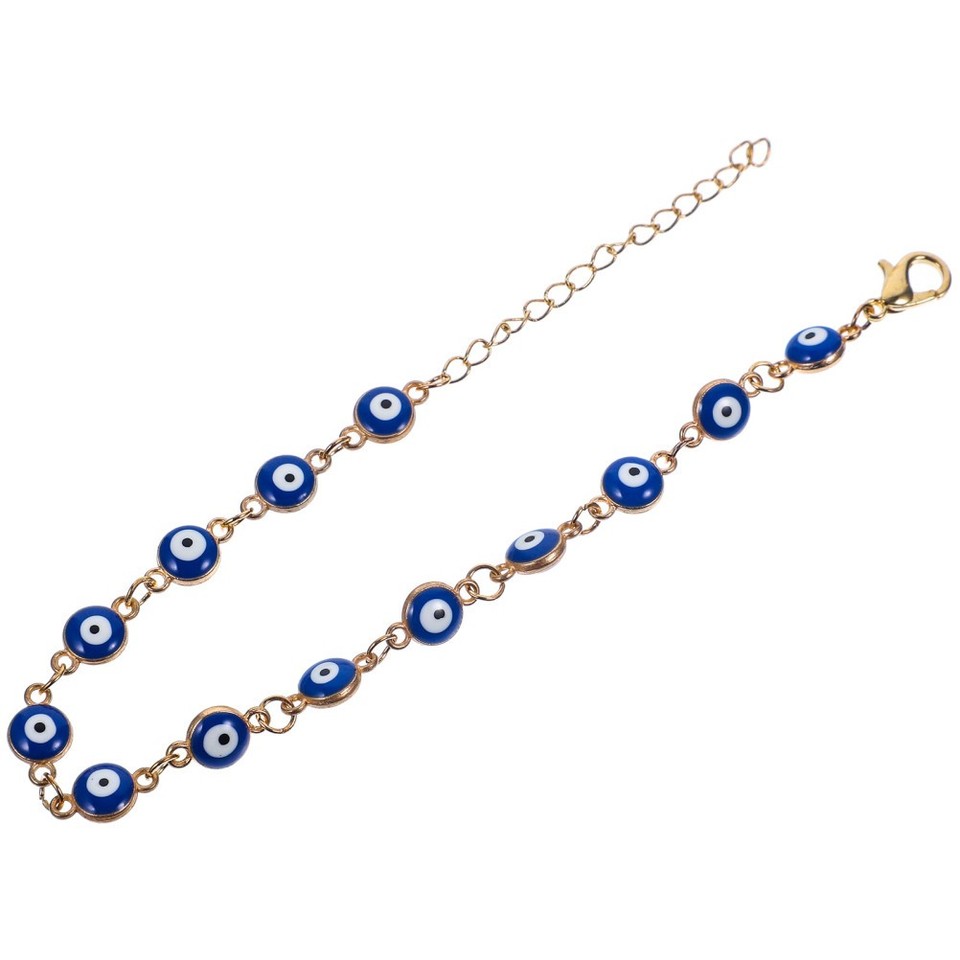 Wrist Chain Jewelry Evil Eye Anklets for Women Charm Bracelet Anti ...