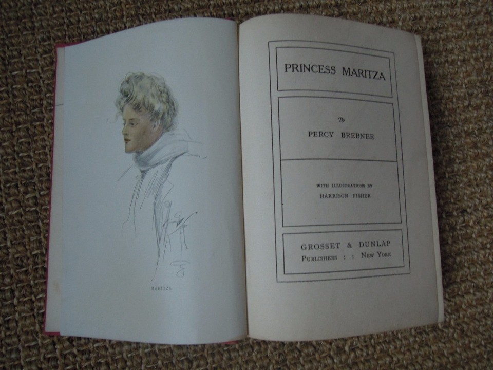 Princess Maritza by Percy Brebner, 1906, 1st Edition, Fiction | eBay
