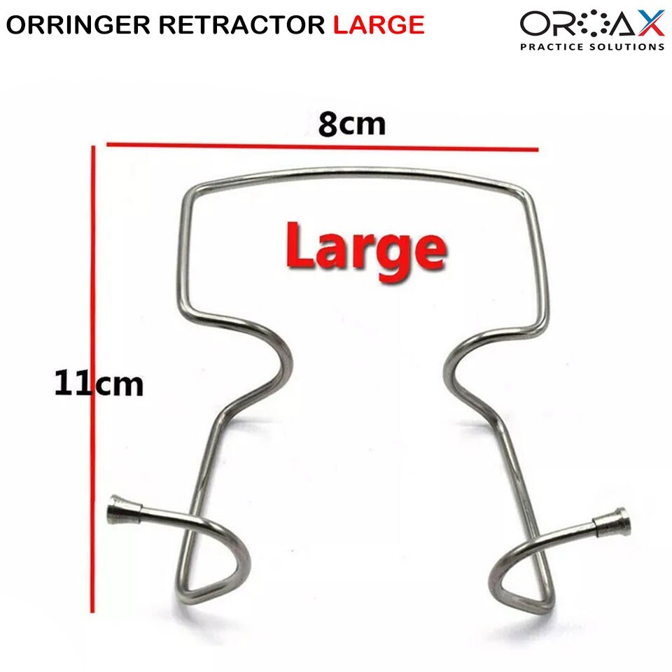 Orringer Cheek Retractors Self-Retaining Mouth Opener Oral Surgery ...