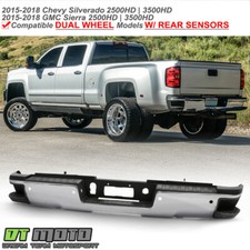 23154014 84077954 Gm1103177 Rear Step Bumper Face Bar Chevy Silverado ...