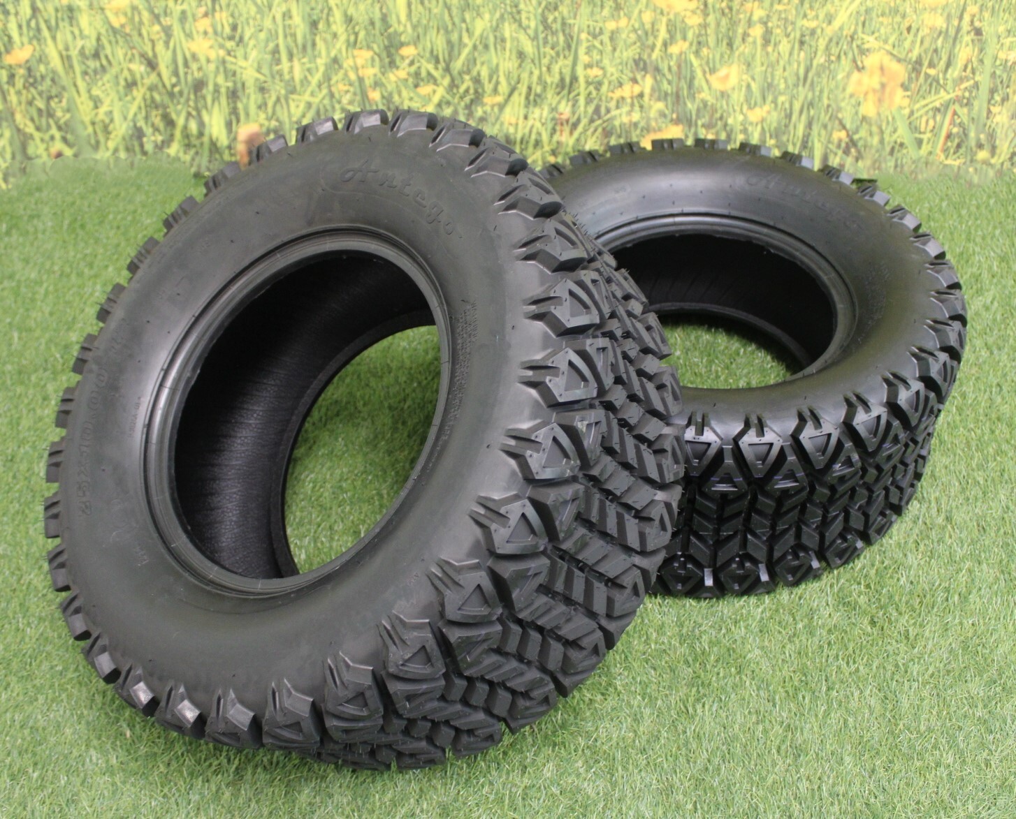 Kubota RTV 900 1100 1140 UTV 25x10.00-12 6 Ply Tires | Set of 2 | Black ...