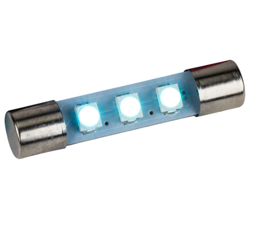 LED Fuse Lamp for Marantz Sansui Kenwood Yamaha Sony - Cool Blue 8 Volt ...