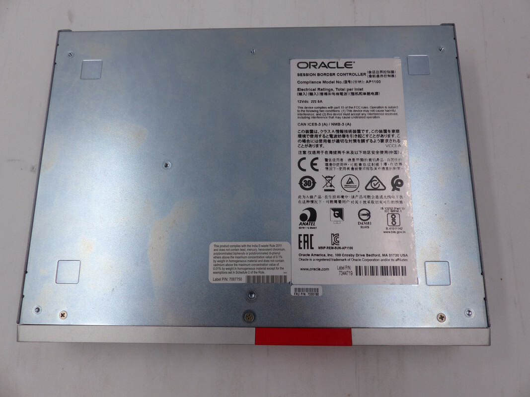 ORACLE 7110028-6721 ACME PACKET 1100 AP1100 SESSION BORDER CONTROLLER ...