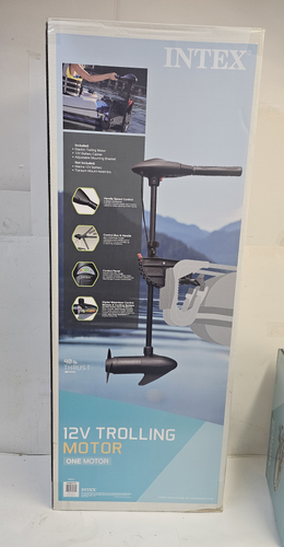 Brand New INTEX 68631E Transom Trolling Motor - Quiet - 12V | eBay