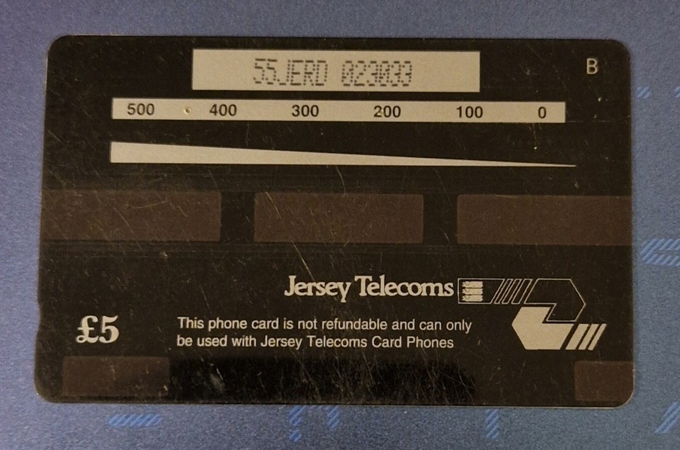 VINTAGE JERSEY TELECOMS PHONE CARD BRITISH AIRCRAFT CORPORATION 1-11 ...