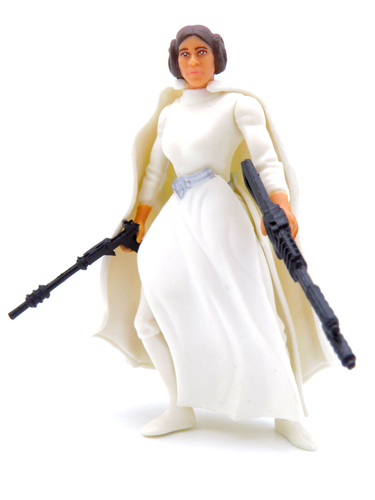 Star Wars Figure - 1995 Princess Leia w/ Laser Pistol - Kenner 3.75 ...
