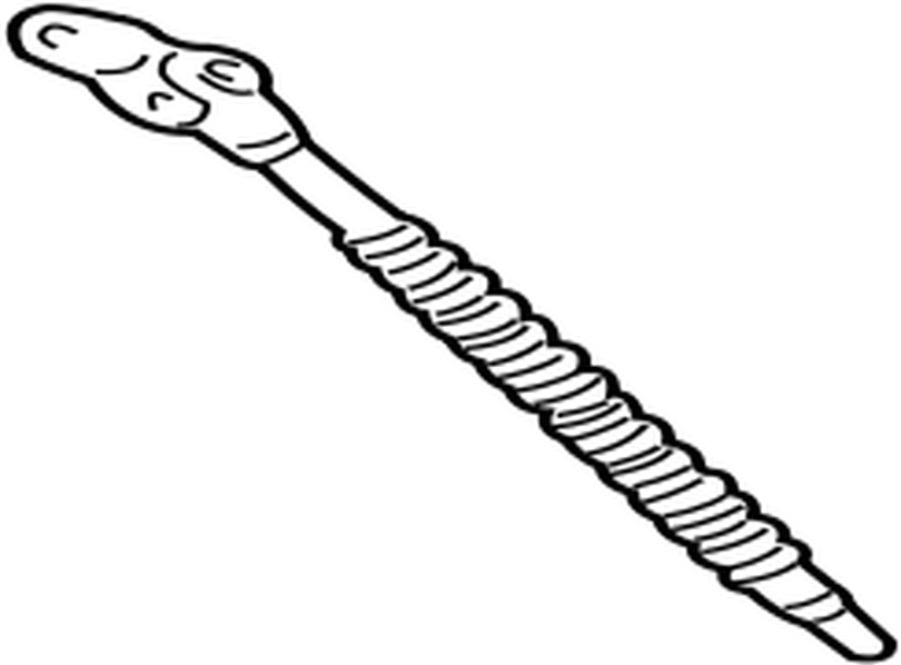 45203-60090 Toyota Shaft, steering intermediate, no.2 4520360090, New ...