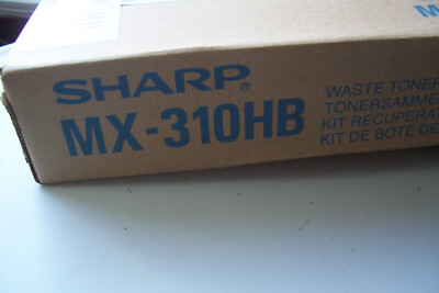Genuine Sharp Sharp MX-310HB Waste Toner Box Kit New + 2 other not ...