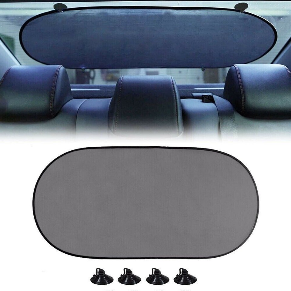 Car Rear Window Screen Mesh Sun Shade Cover Windshield Sunshade Visor ...