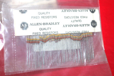 (100) Allen Bradley 3.3 Ohms 50 1/4 Watt Resistors RCR07G3R3JS | eBay