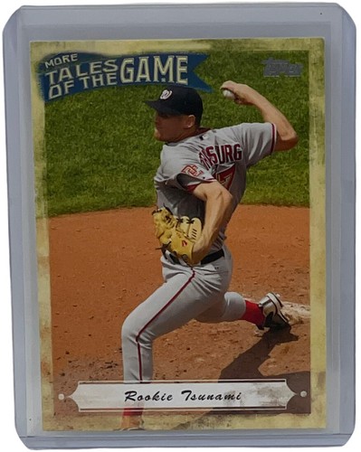 Stephen Strasburg 2010 Topps Update More Tales Of The Game Rookie Card ...