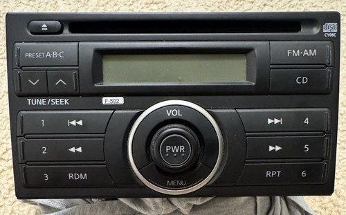 2007-2009 FITS NISSAN VERSA RADIO RECEIVER AM-FM-CD PLAYER ID ...