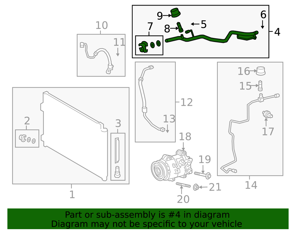 Genuine Toyota Suction Pipe 88710-0R040 | eBay