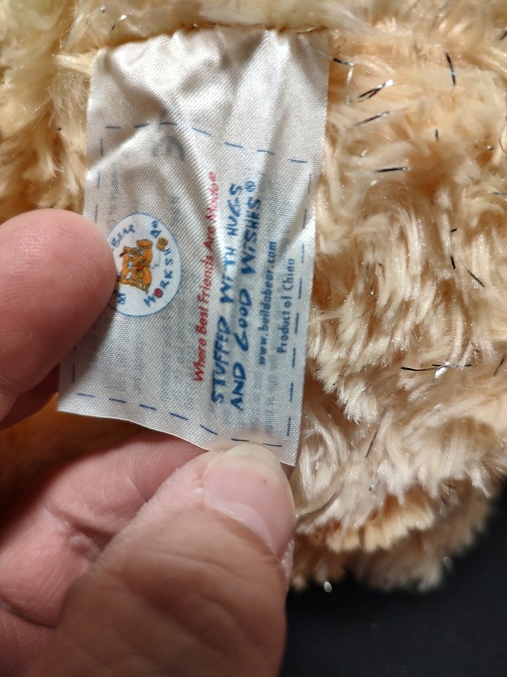 Build A Bear Workshop Gem Of A Friend Treasured Topaz Teddy Plush BABW ...