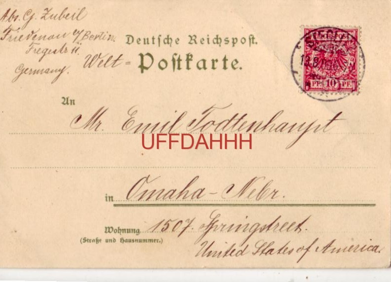1899 - GERMANY. BERLIN - BRANDENBURGER THOR. | eBay