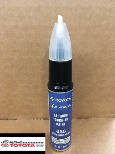 Genuine Toyota/Scion/Lexus Touch Up Paint 8X8 NEW DARK BLUE/BLUEPRINT ...