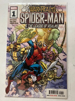 War of the Realms Spider-Man the League of the Realms #1 Marvel 2019 ...