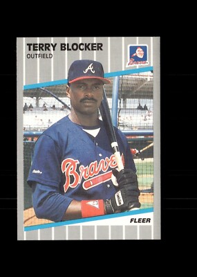 1989 Fleer - #589 Terry Blocker (RC) | eBay