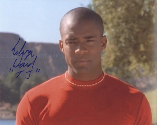 SELWYN WARD as T.J. the Red Turbo Power Ranger GENUINE SIGNED AUTOGRAPH ...