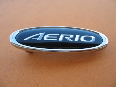 02 03 04 05 06 07 SUZUKI AERIO RIGHT FENDER EMBLEM LOGO BADGE SYMBOL ...