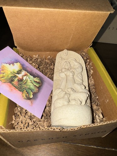 Carruth Studio Plaque Nativity Sculpture In Stone Wall Art “A Starry ...