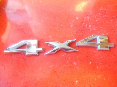 Jeep 4x4 emblem letters badge decal Liberty Grand Cherokee OEM Genuine ...