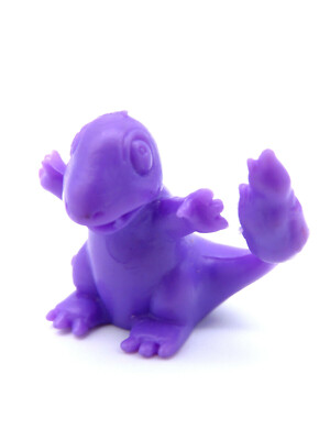 Pokemon Figure - 1999 Purple Charmander - Bandai Nintendo 1" Keshi ...