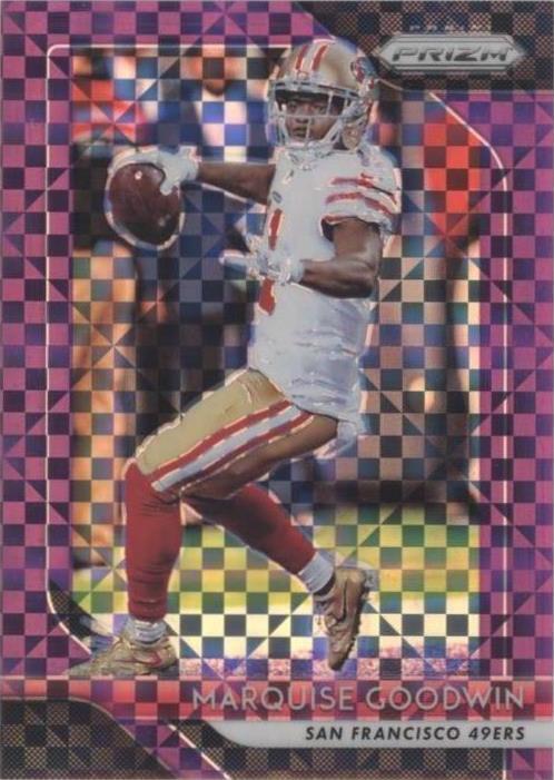 2018 Panini Prizm - Marquise Goodwin #29 Purple Power Prizm /49 for ...