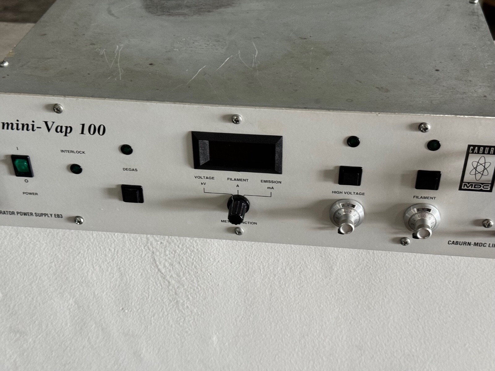 CABURN MDC Limited mini-Vap 100 Evaporator power supply EB3 | eBay