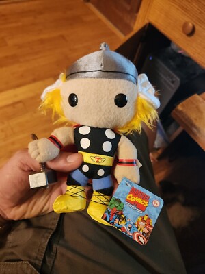 Avengers Marvel DC Universe Comics Thor w/Hammer Plushie Plush #2237 ...