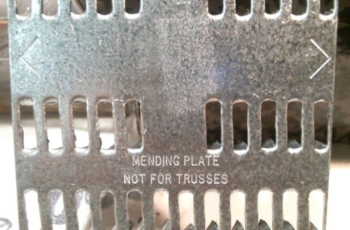 Simpson Strong Tie 00075 MP36 20-Gauge 3" x 6" Mending Plate FREE ...