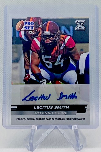 2022 Leaf Pro Set Draft Lecitus Smith XRC Auto #PSA-LS1 - Arizona ...