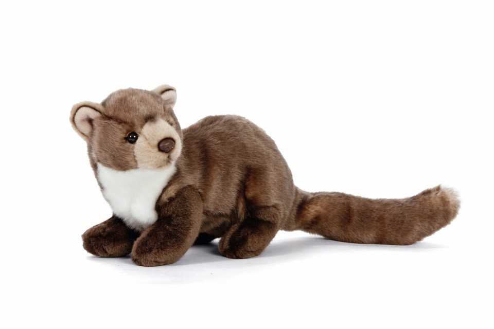LIVING NATURE PINE MARTEN WEASEL FERRET CUDDLY PLUSH SOFT TOY TEDDY | eBay