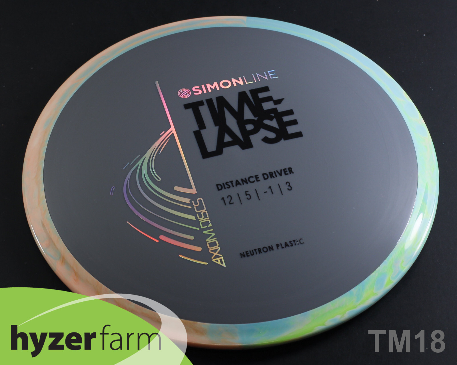 Axiom SIMON LINE NEUTRON TIME-LAPSE 174g *pick a color* Hyzer Farm disc ...