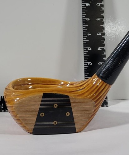 Vintage Ceramic Golf club Free Standing Candy Dish Driver/ 3 Wood | eBay