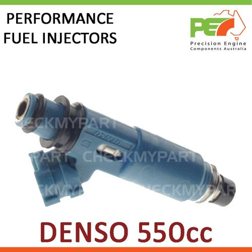 1x New *DENSO* DENSO PLASTIC STD 550cc - High Impedance - Fuel Injector ...