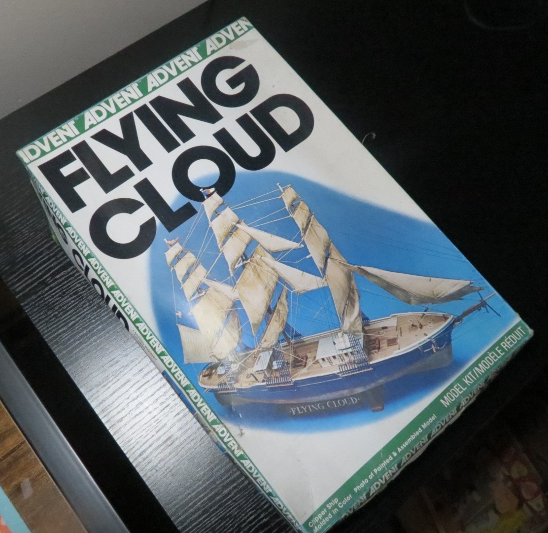 Revell Advent Flying Cloud Model Kit 1979 Clipper Ship 1:232 Scale Kit ...