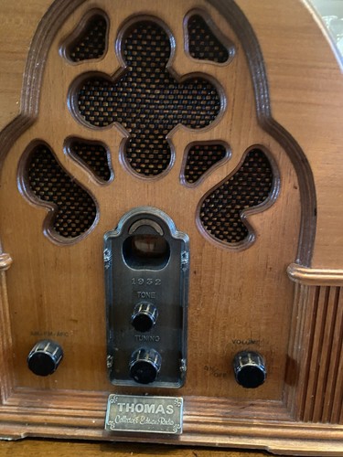 Thomas Collector's Edition AM/FM Radio Model BD 109 LE 1989 VINTAGE ...