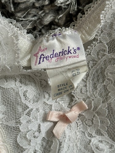 Vintage Fredericks Of Hollywood Lingerie Teddy Bodysuit Women’s Large ...