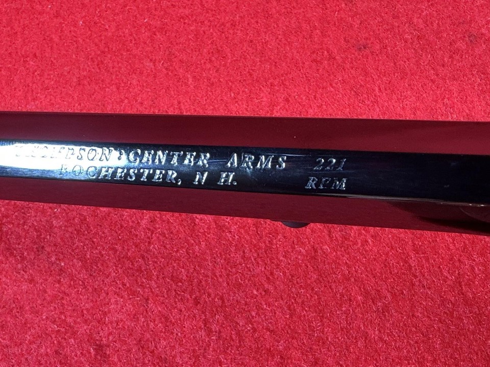 Thompson Center Contender TC 10" 221 Rem Octagon Pistol Barrel | eBay